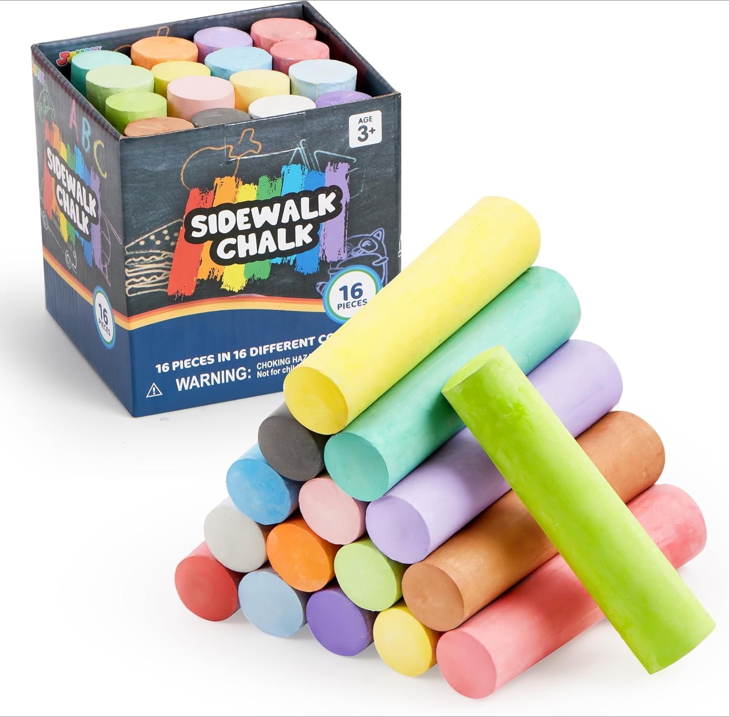 Giant Chalk Sticks Outdoor Play: Ultimate Fun for Kids' Creativity