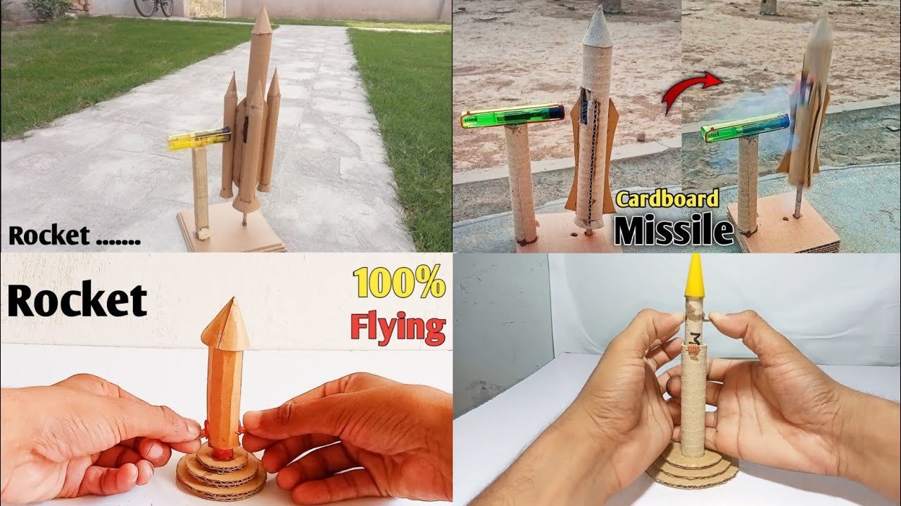 How to Make Toy Rockets With Cardboard: Easy DIY Guide
