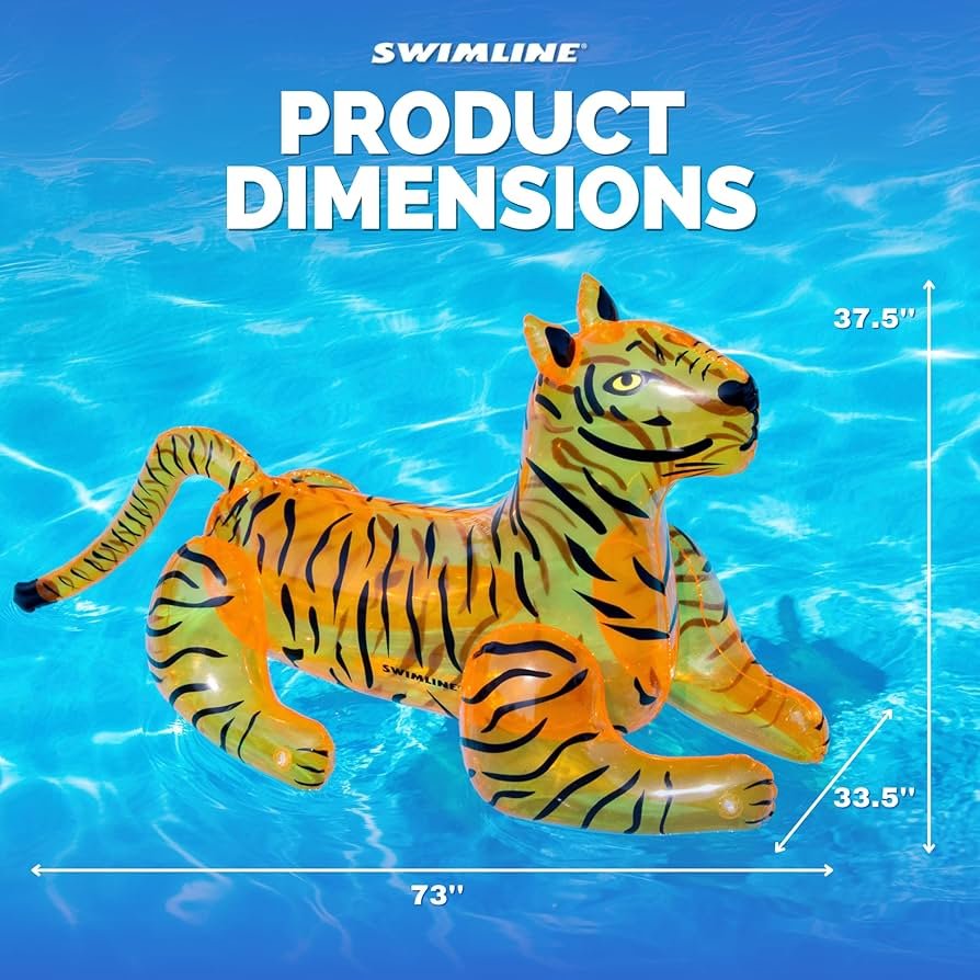 Outdoor Tiger Inflatable Ride On: Ultimate Fun for Kids Outdoors
