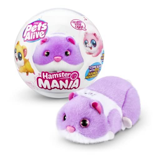 Robot Hamster Toy: Interactive Fun with Sounds and Realistic Movements