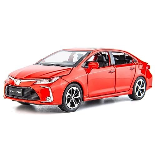 Toyota Corolla Toy Car: Realistic Die-Cast Pull Back Model with Lights