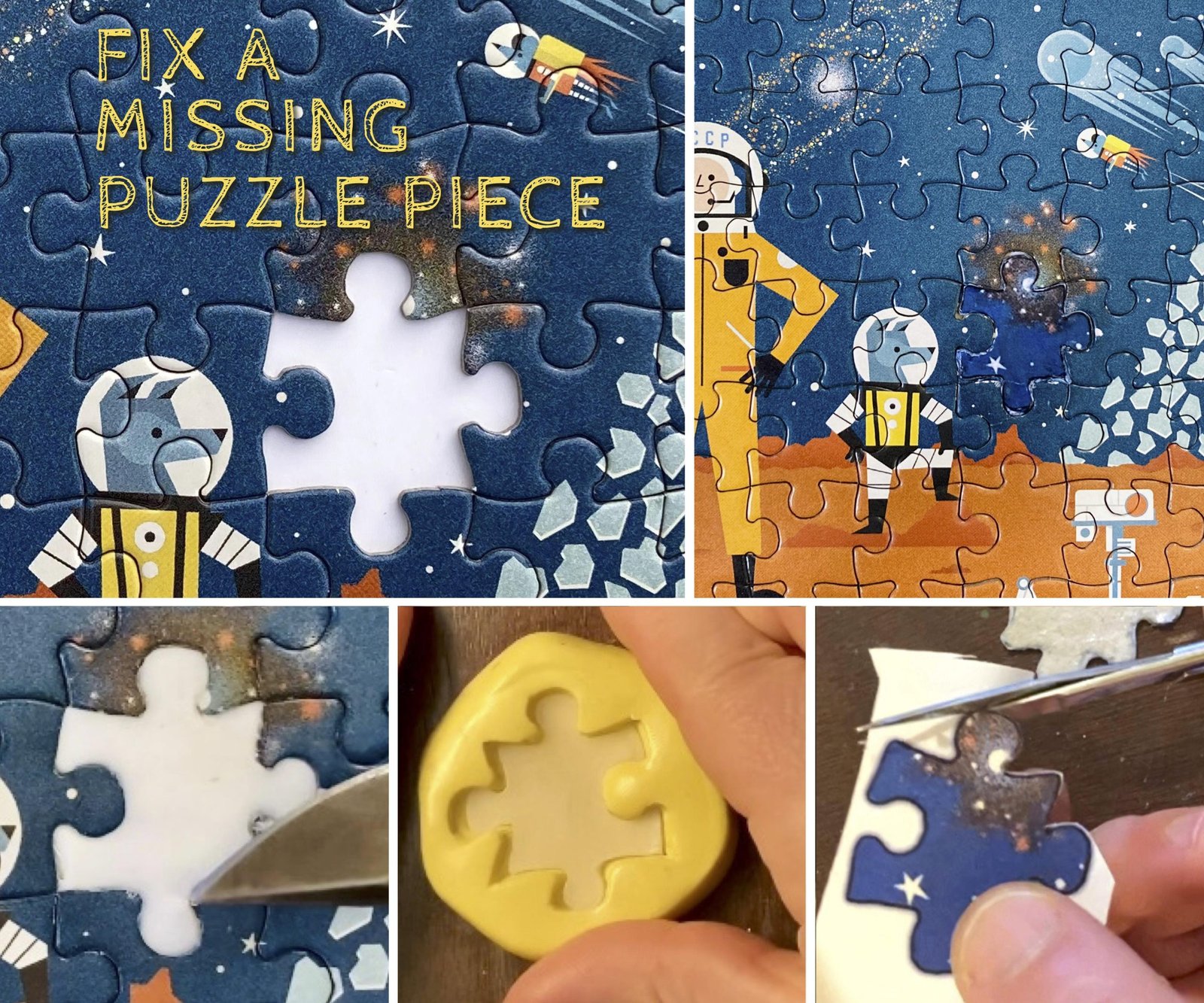 What to Do With Puzzles With Missing Pieces: Creative Solutions